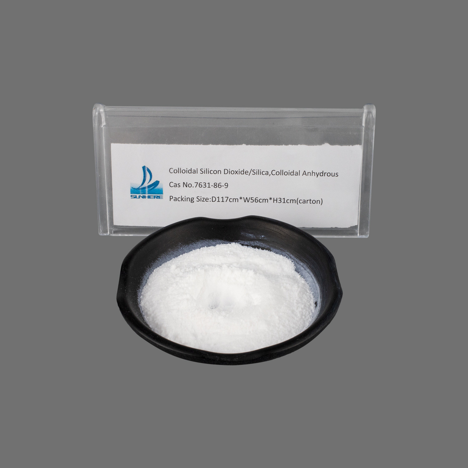White Silicon Dioxide Powder (SiO2) CAS 7631-86-9 | Glidant & Anticaking